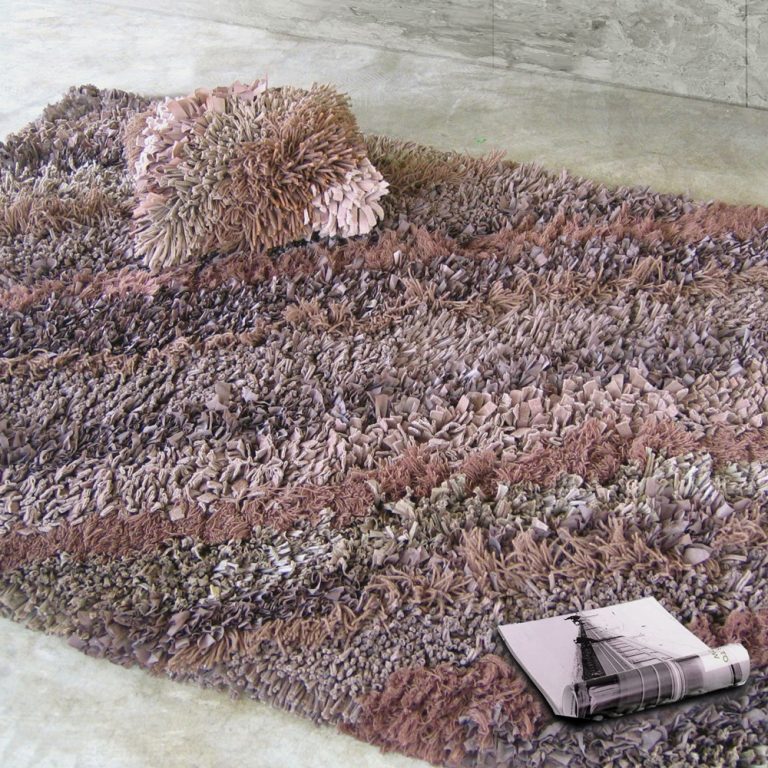 Mixed fiber diagonal rug – Art of Green Home Products