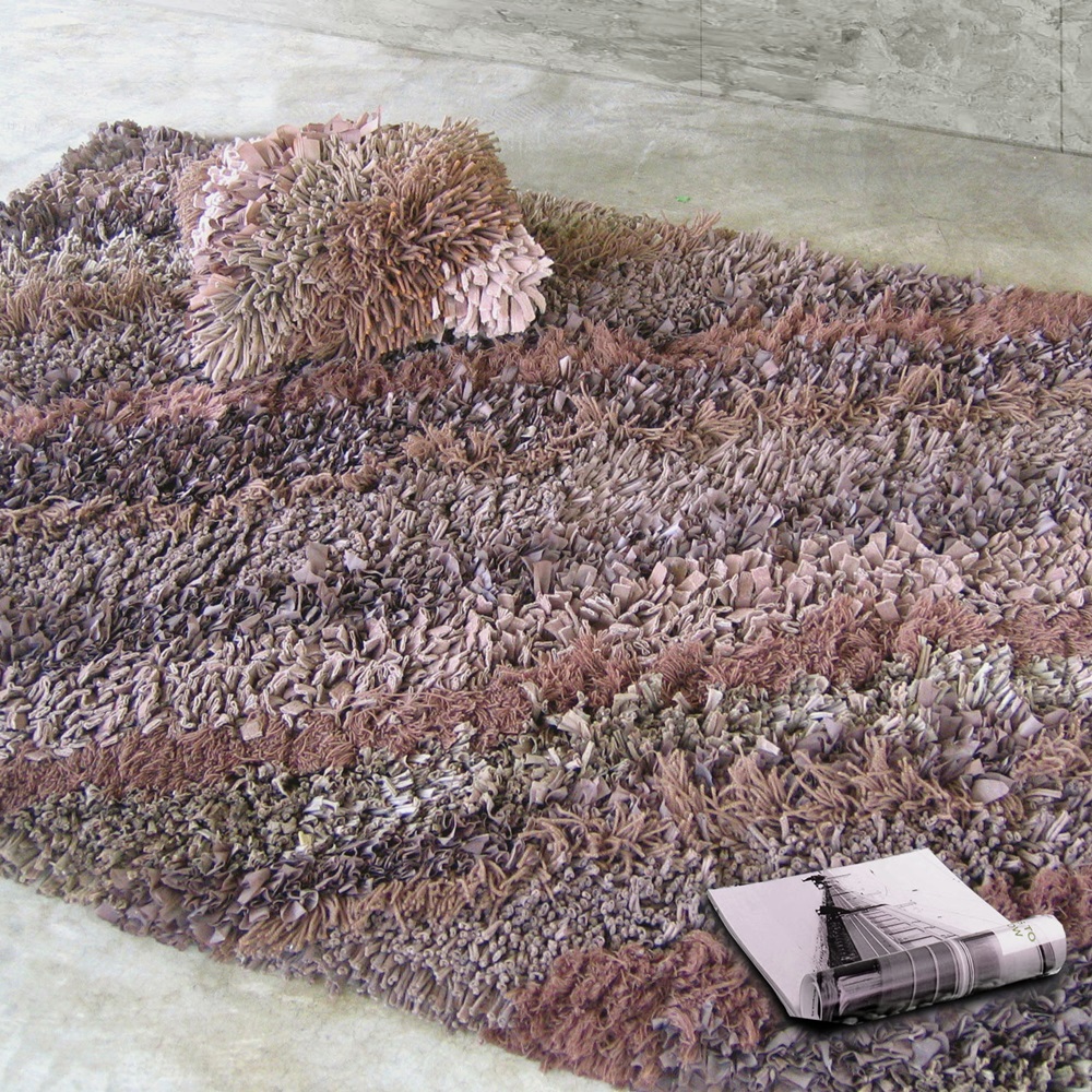 Mixed fiber diagonal rug – Art of Green Home Products