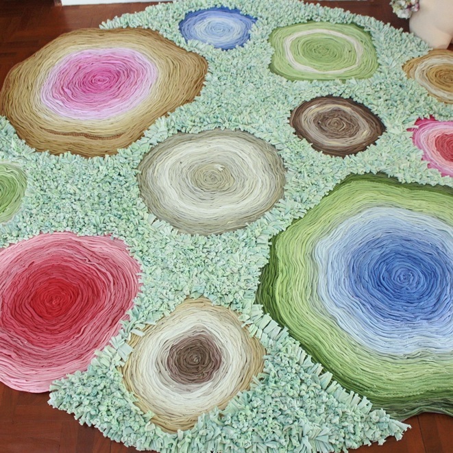 Wood Slice Rug – Art of Green Home Products